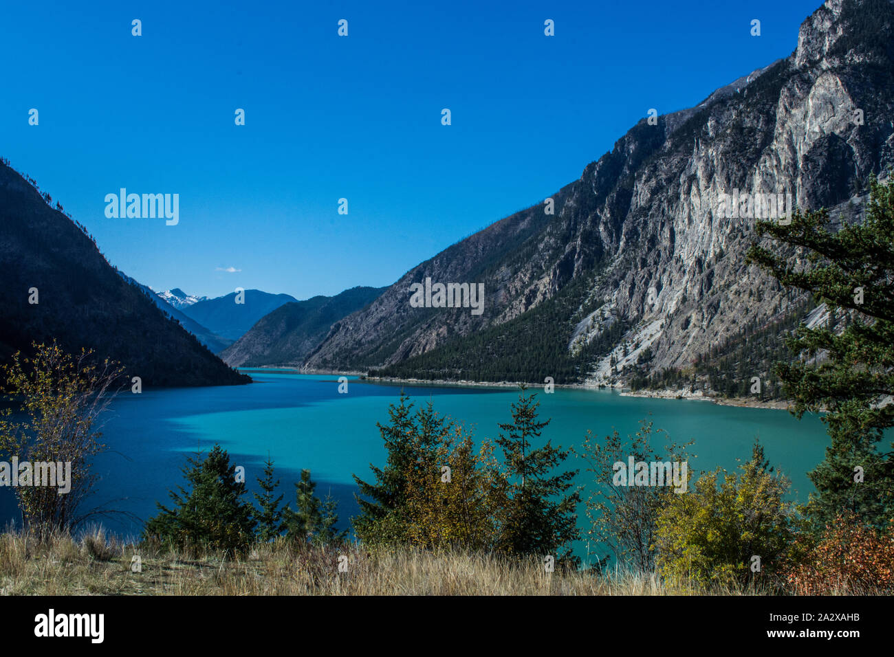 Seton Lake #7201 BC Canada Stock Photo - Alamy
