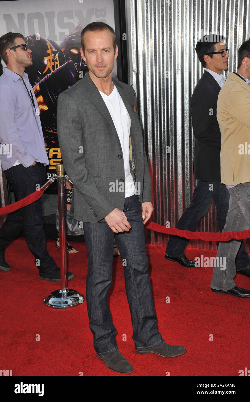 LOS ANGELES, CA. October 02, 2011: Gunner Wright at the Los Angeles ...