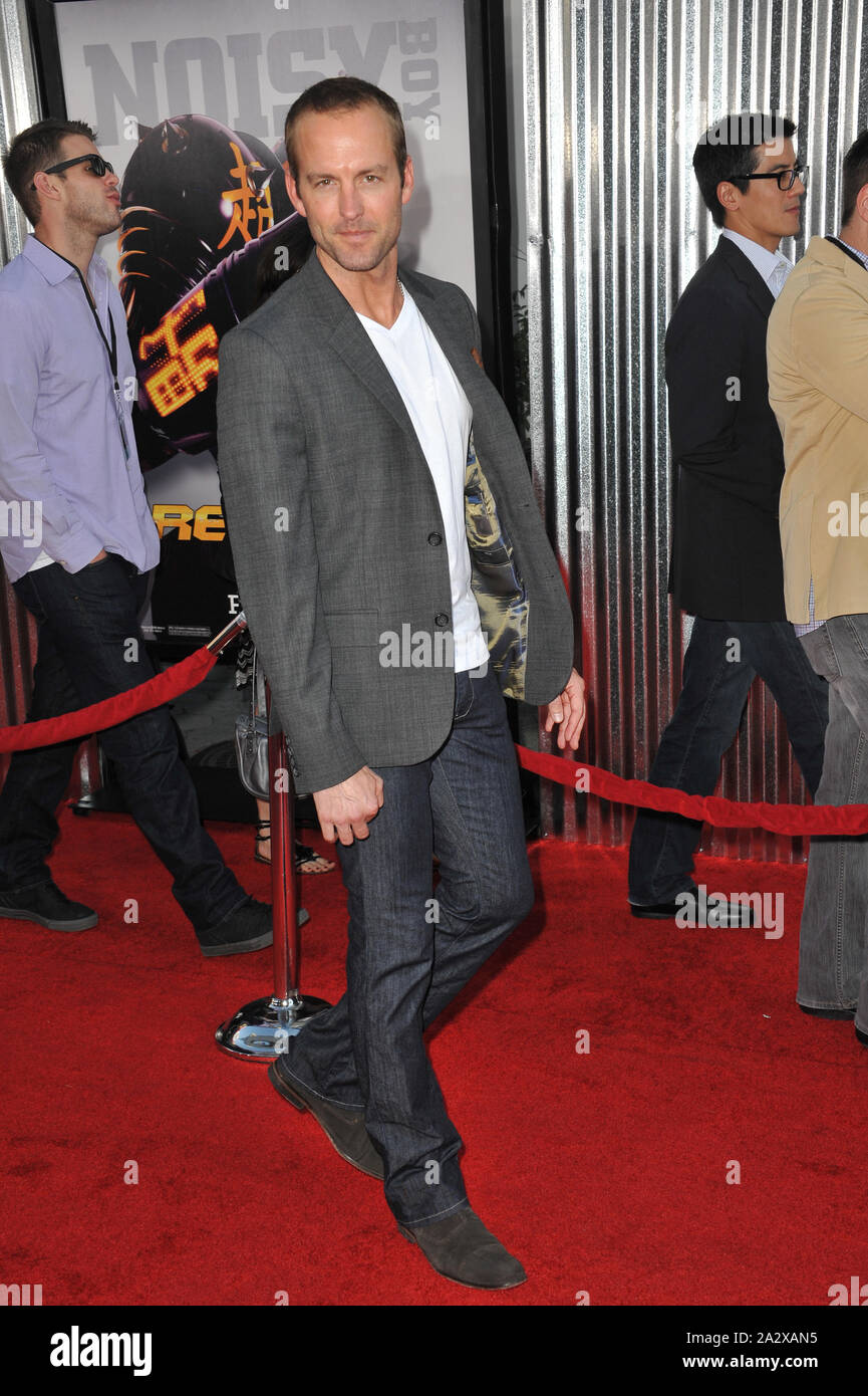 LOS ANGELES, CA. October 02, 2011: Gunner Wright at the Los Angeles ...