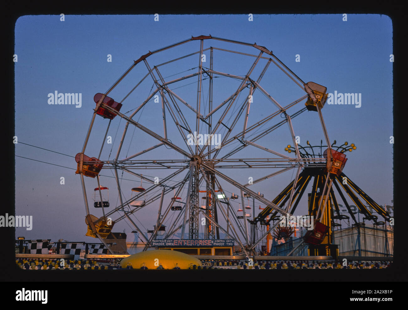 Rides A.M., Seaside Heights, New Jersey Stock Photo - Alamy