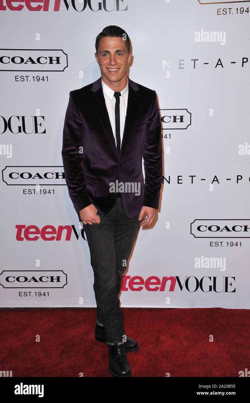 LOS ANGELES, CA. September 23, 2011: Colton Haynes at the 9th Annual ...