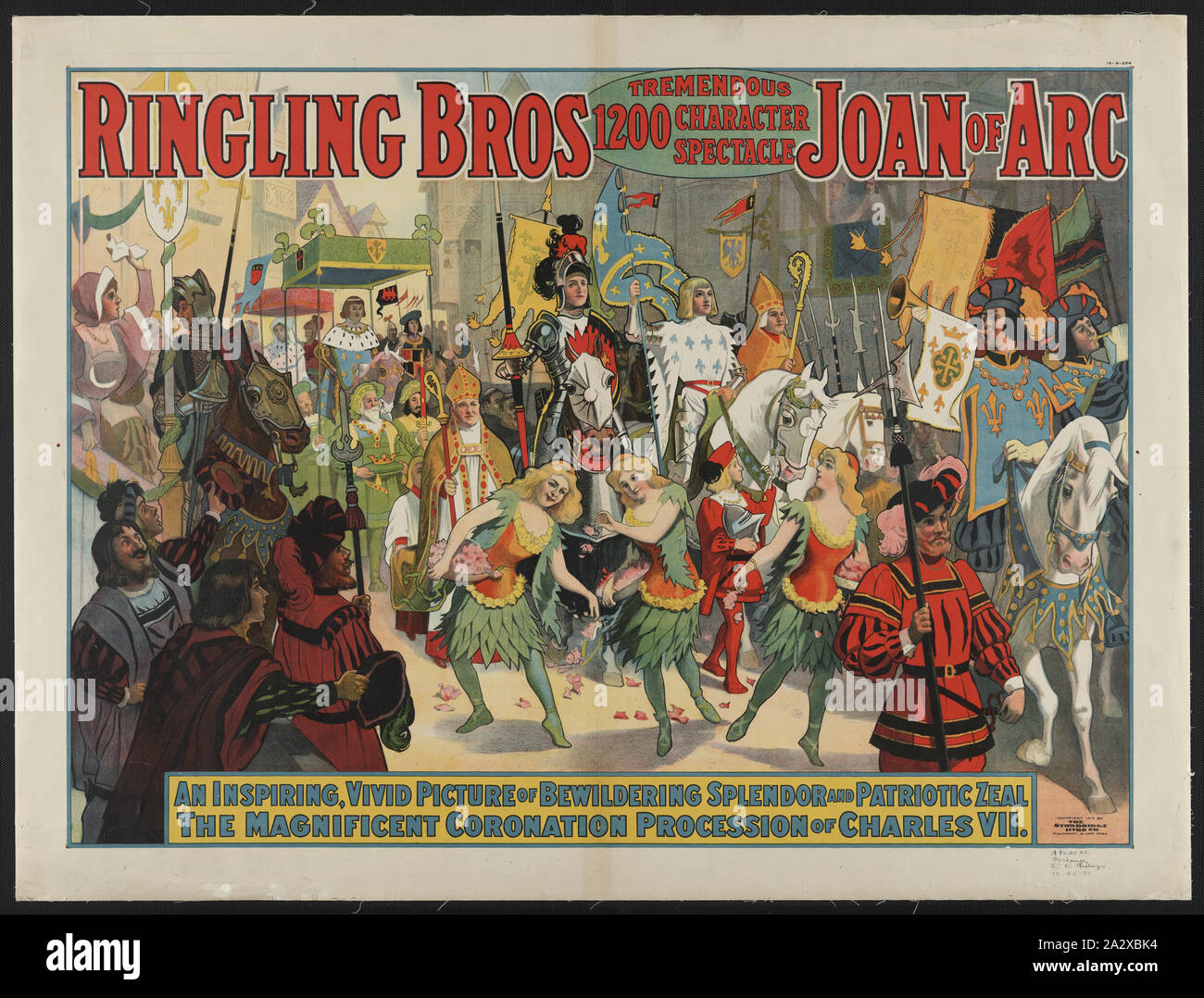 Ringling Bros. tremendous 1200 character spectacle Joan of Arc--An ...