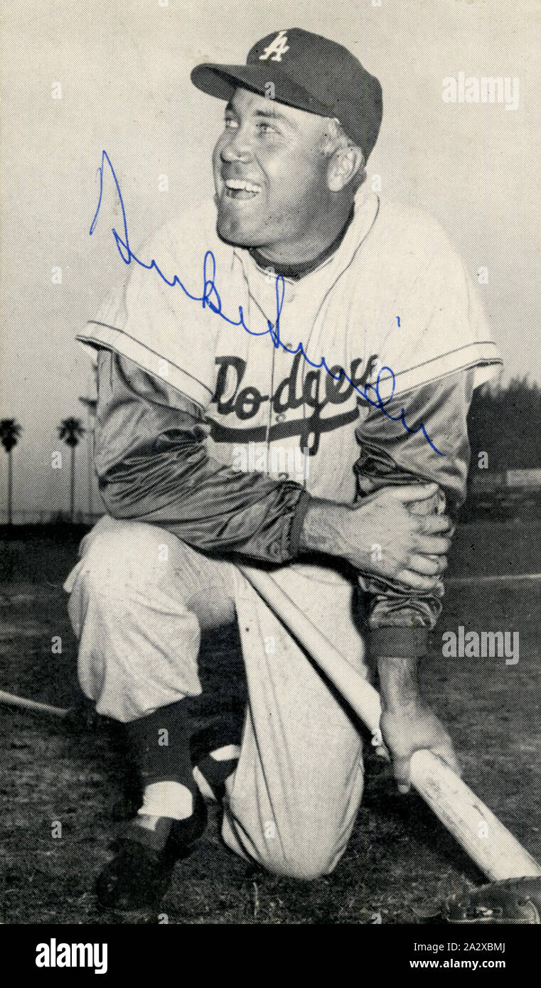 Duke Snider was a Hall of Fame baseball player and starred with the ...
