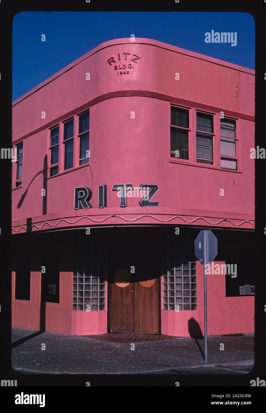 Ritz Building (1940), Eureka, California Stock Photo - Alamy