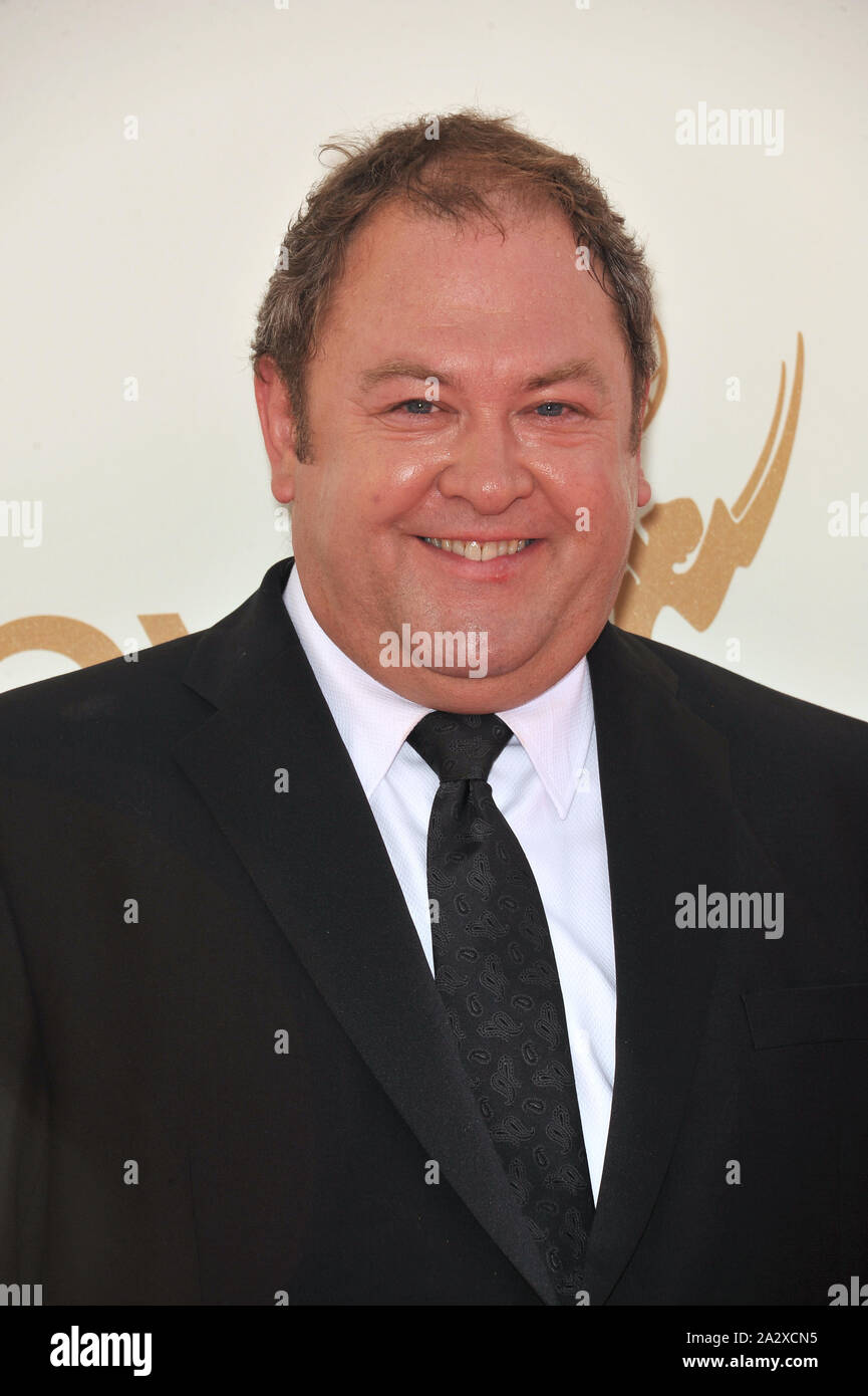 LOS ANGELES, CA. September 18, 2011: Mark Addy arriving at the 2011 ...