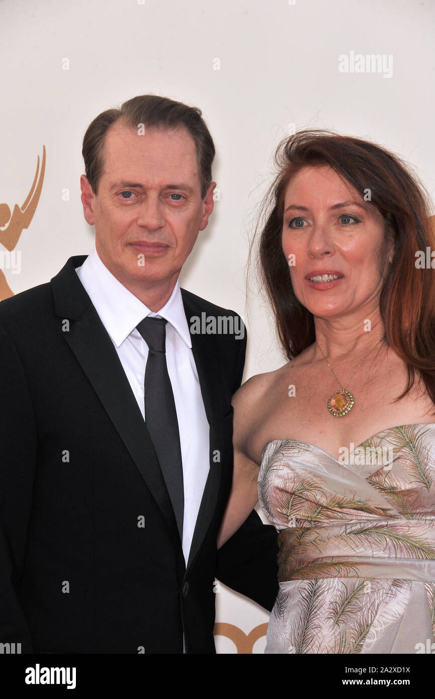 LOS ANGELES, CA. September 18, 2011: Steve Buscemi & wife arriving at ...