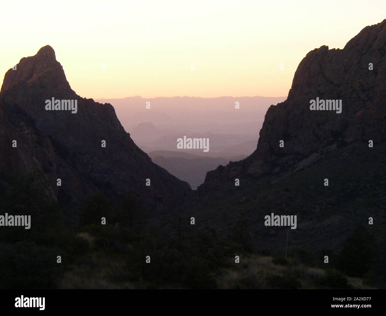 The Window at Sunset, Big Bend National Park, Texas Stock Photo - Alamy