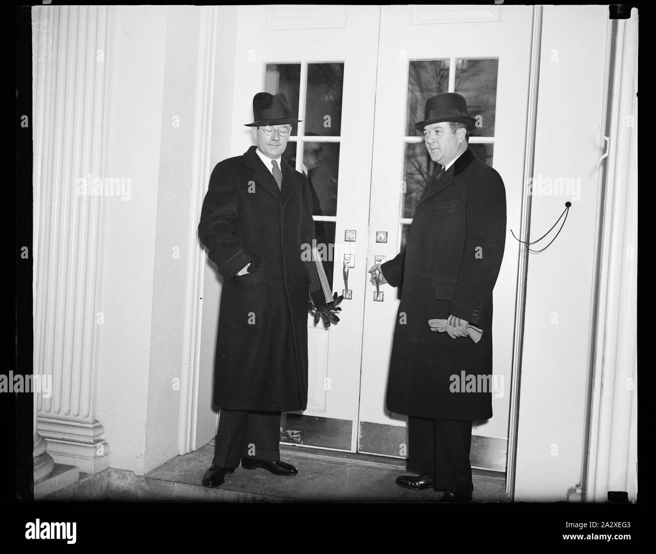 Robert La Follette, Jr., right. White House, Washington, D.C Stock ...