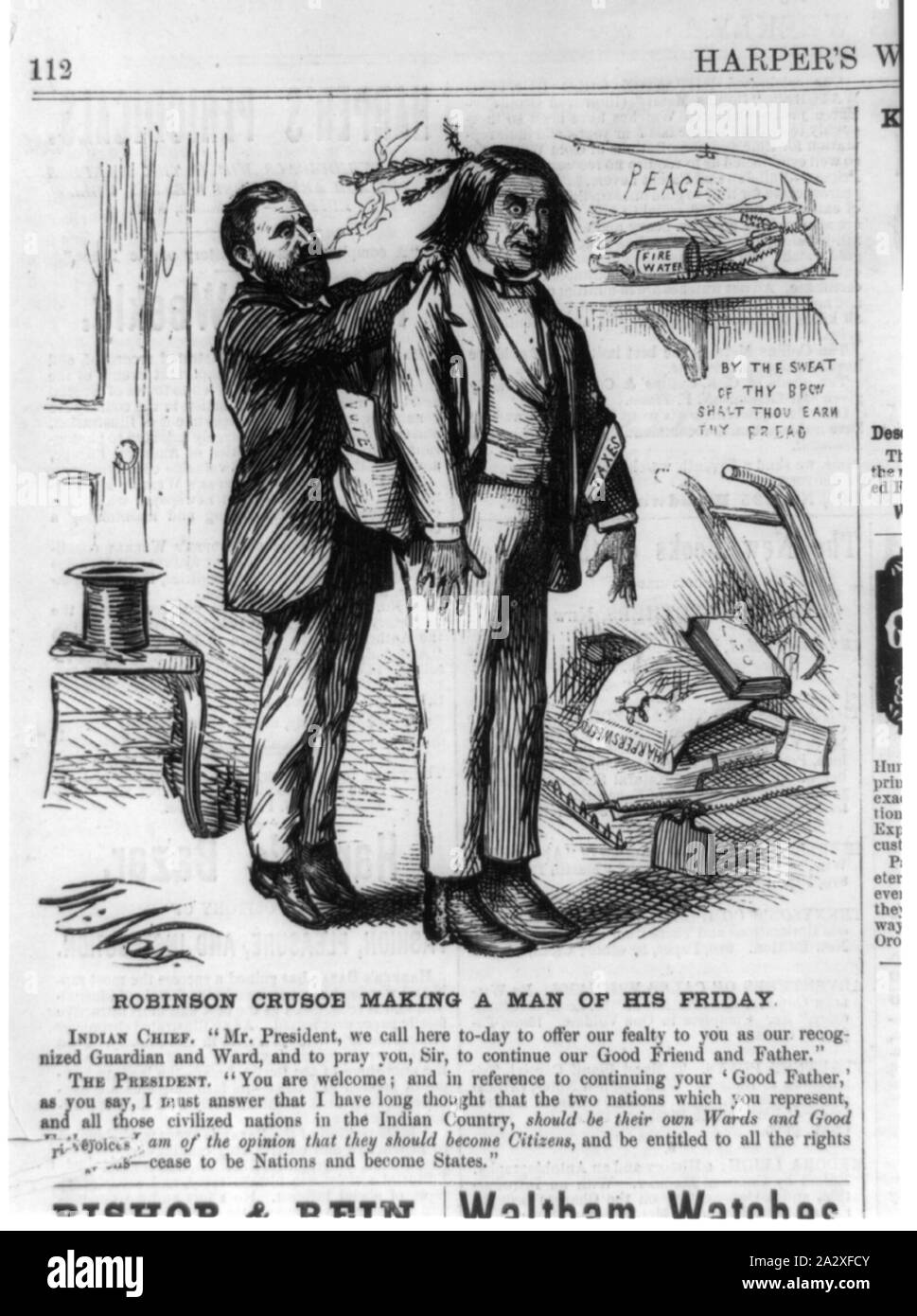 Man friday robinson crusoe hi-res stock photography and images - Alamy