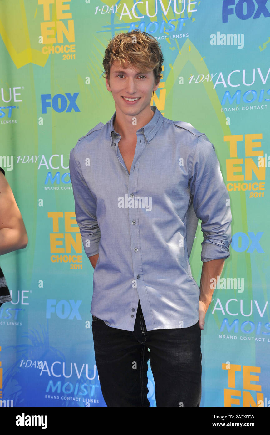 LOS ANGELES, CA. August 07, 2011: Benjamin Stone at the 2011 Teen ...