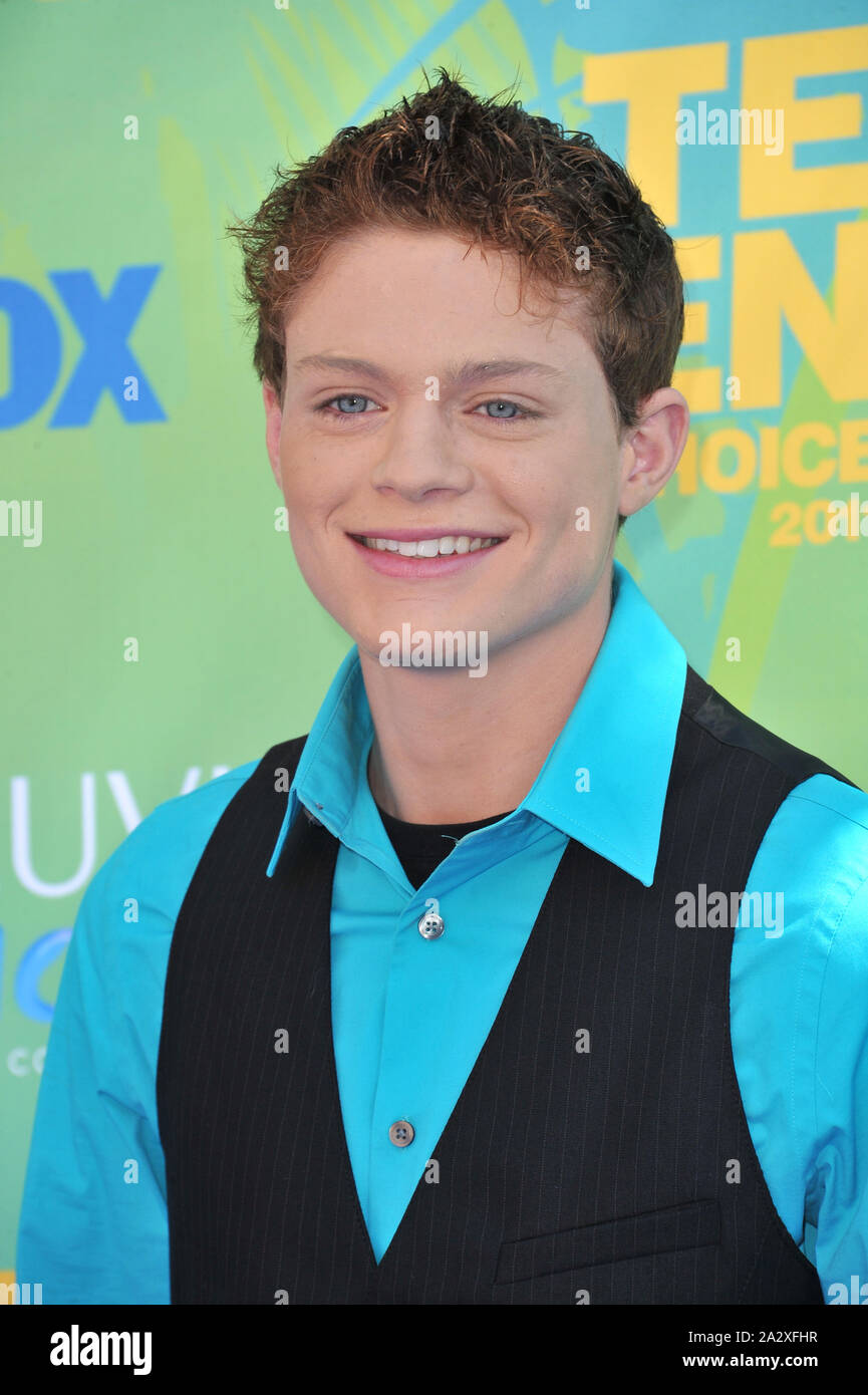 LOS ANGELES, CA. August 07, 2011: Sean Berdy at the 2011 Teen Choice ...