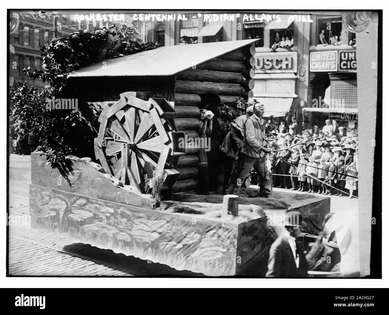 Rochester Centennial - Indian Allen Mill Stock Photo - Alamy