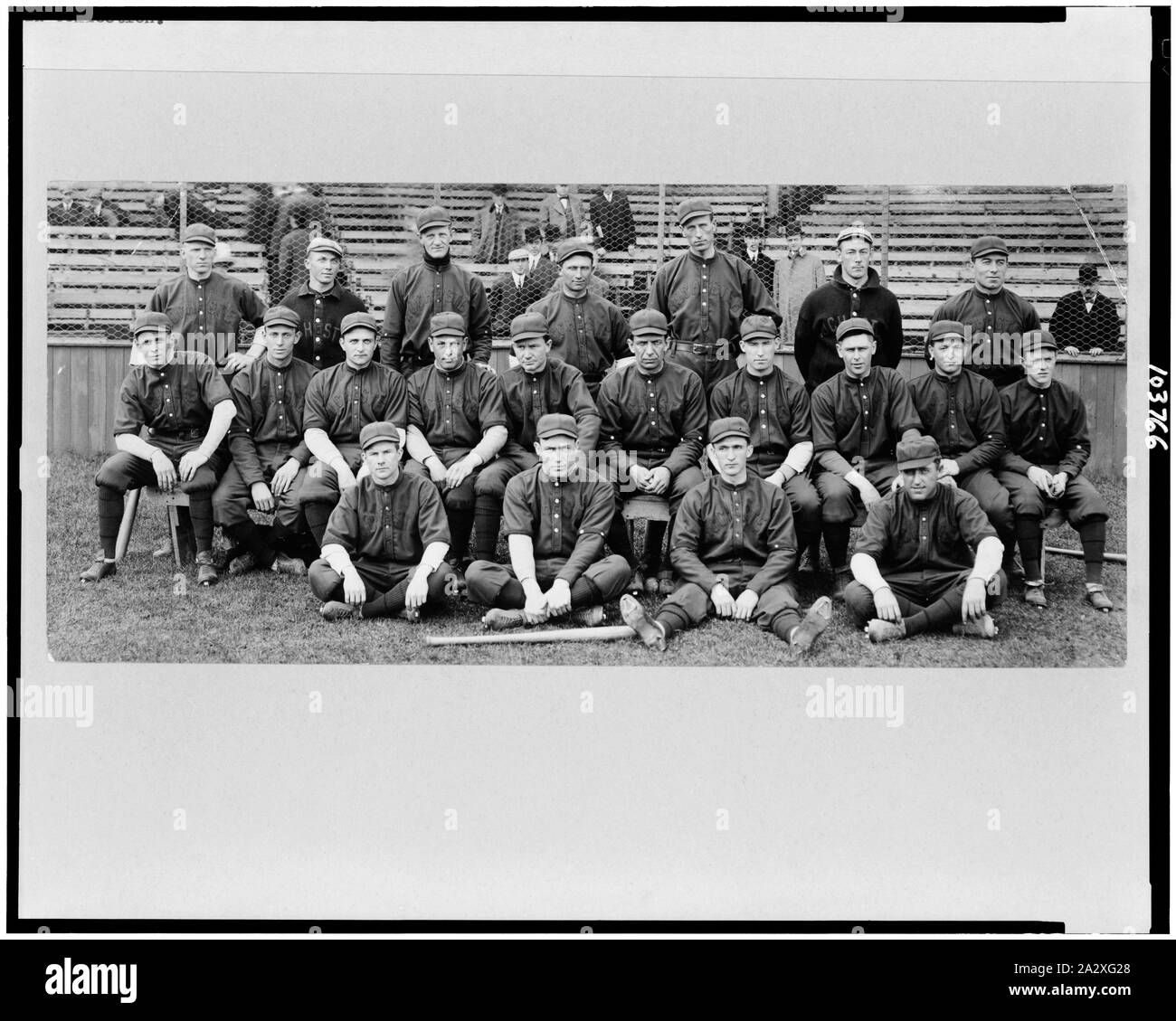 Rochester baseball team posed on field Stock Photo - Alamy