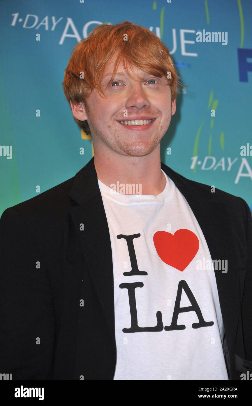 LOS ANGELES, CA. August 07, 2011: Rupert Grint at the 2011 Teen Choice ...