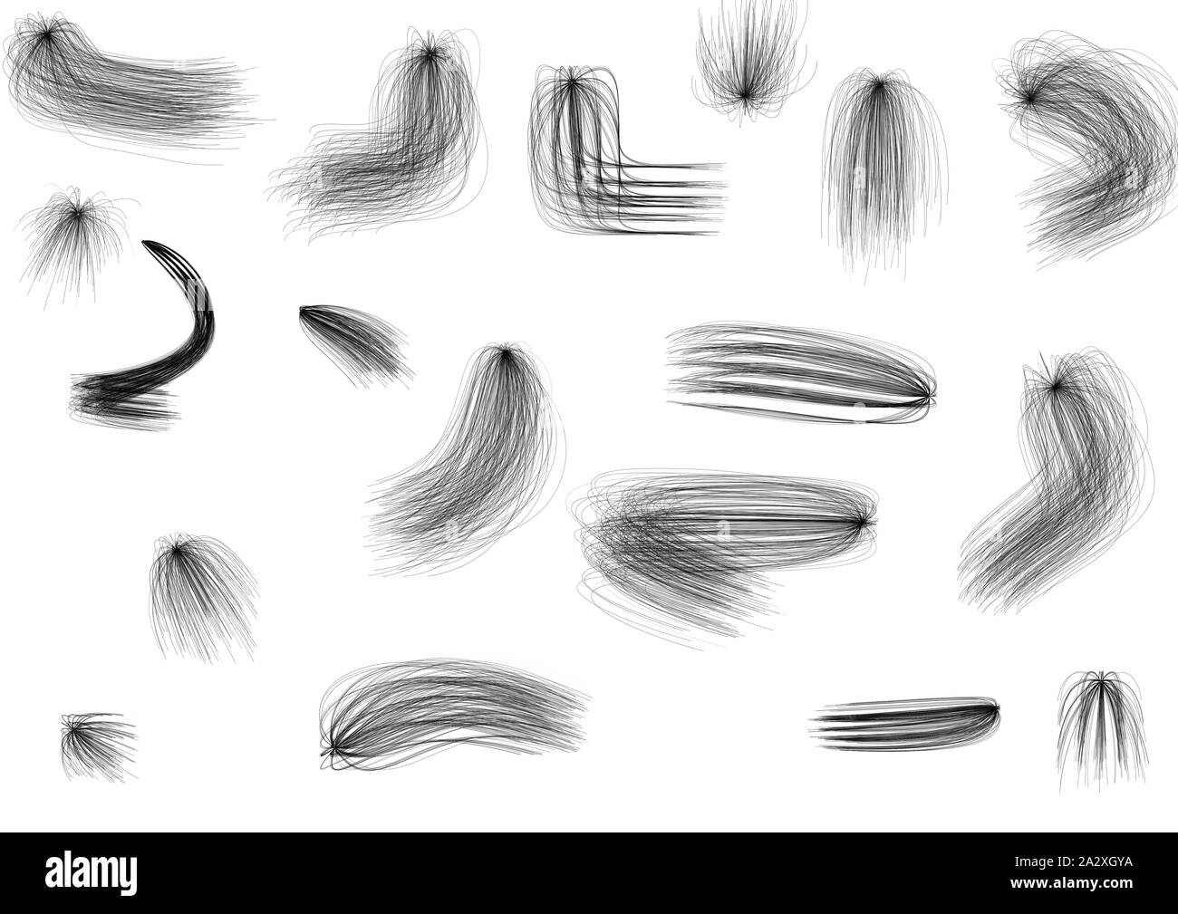 Wavy lines background abstract Cut Out Stock Images & Pictures - Alamy