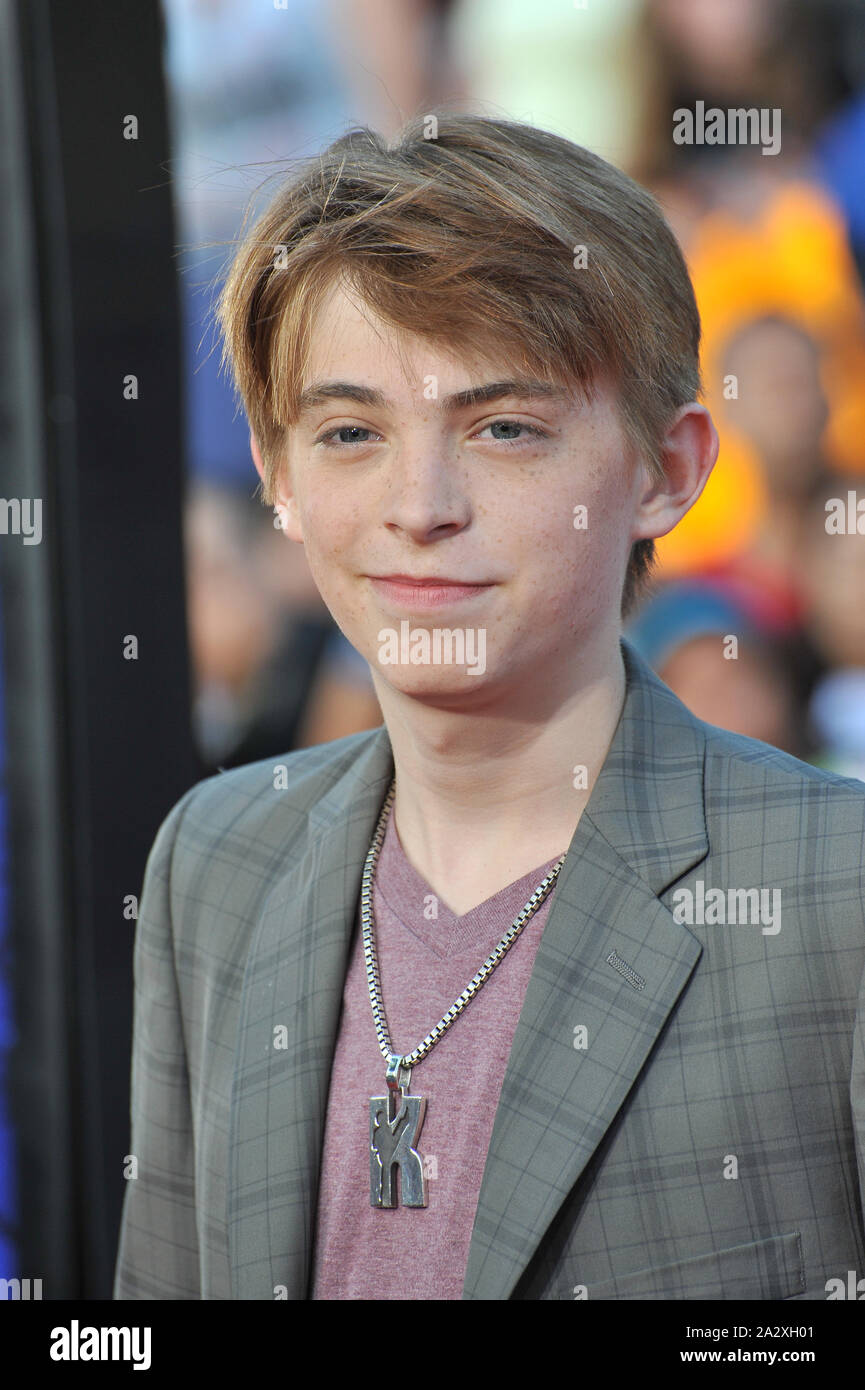 LOS ANGELES, CA. August 06, 2011: Dylan Riley Snyder at the world ...