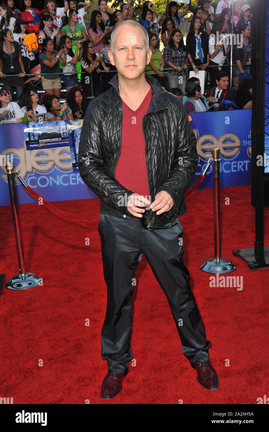 Ryan murphy glee the 3d concert movie premiere hi-res stock photography ...