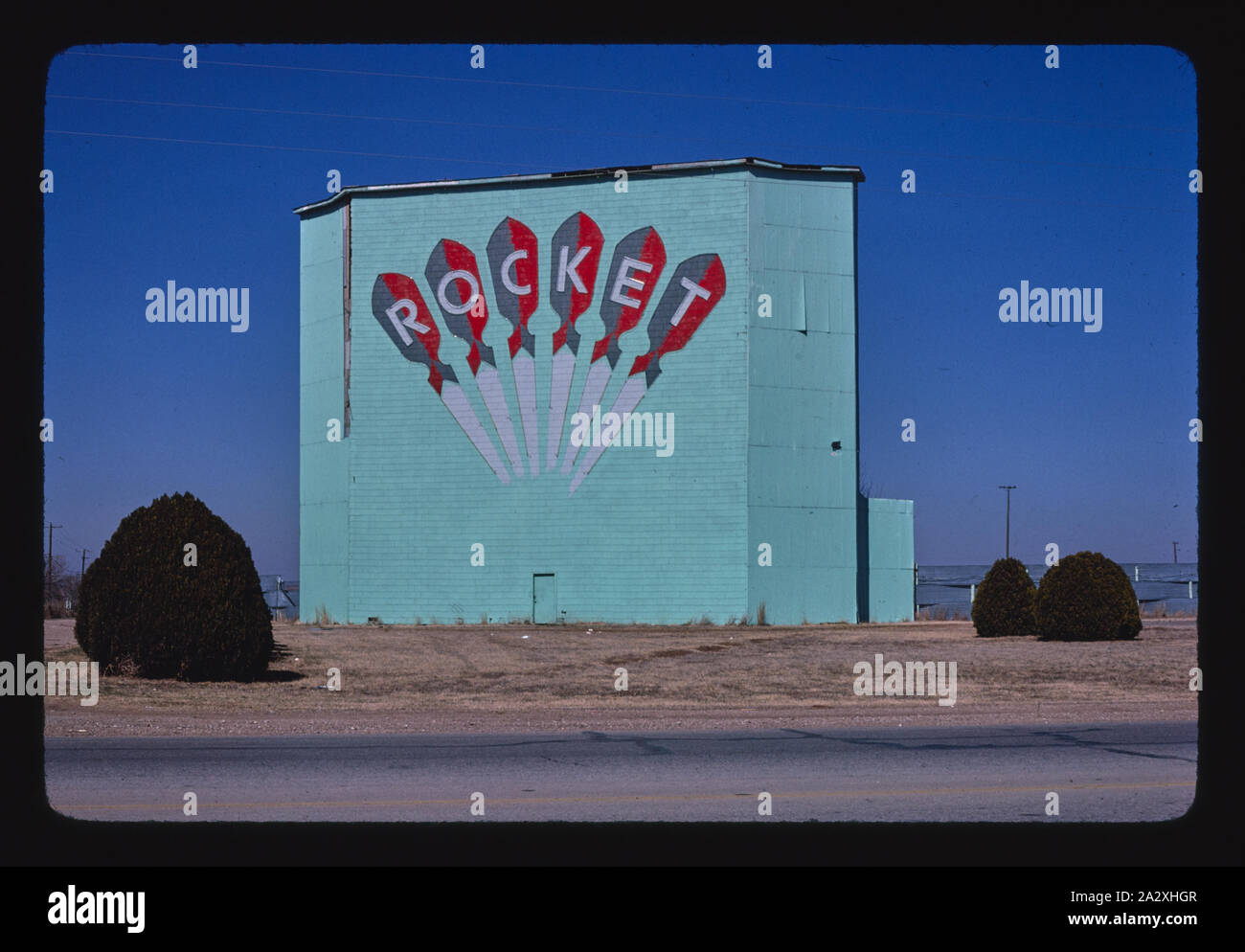 Rocket Drive-In, Sweetwater, Texas Stock Photo - Alamy