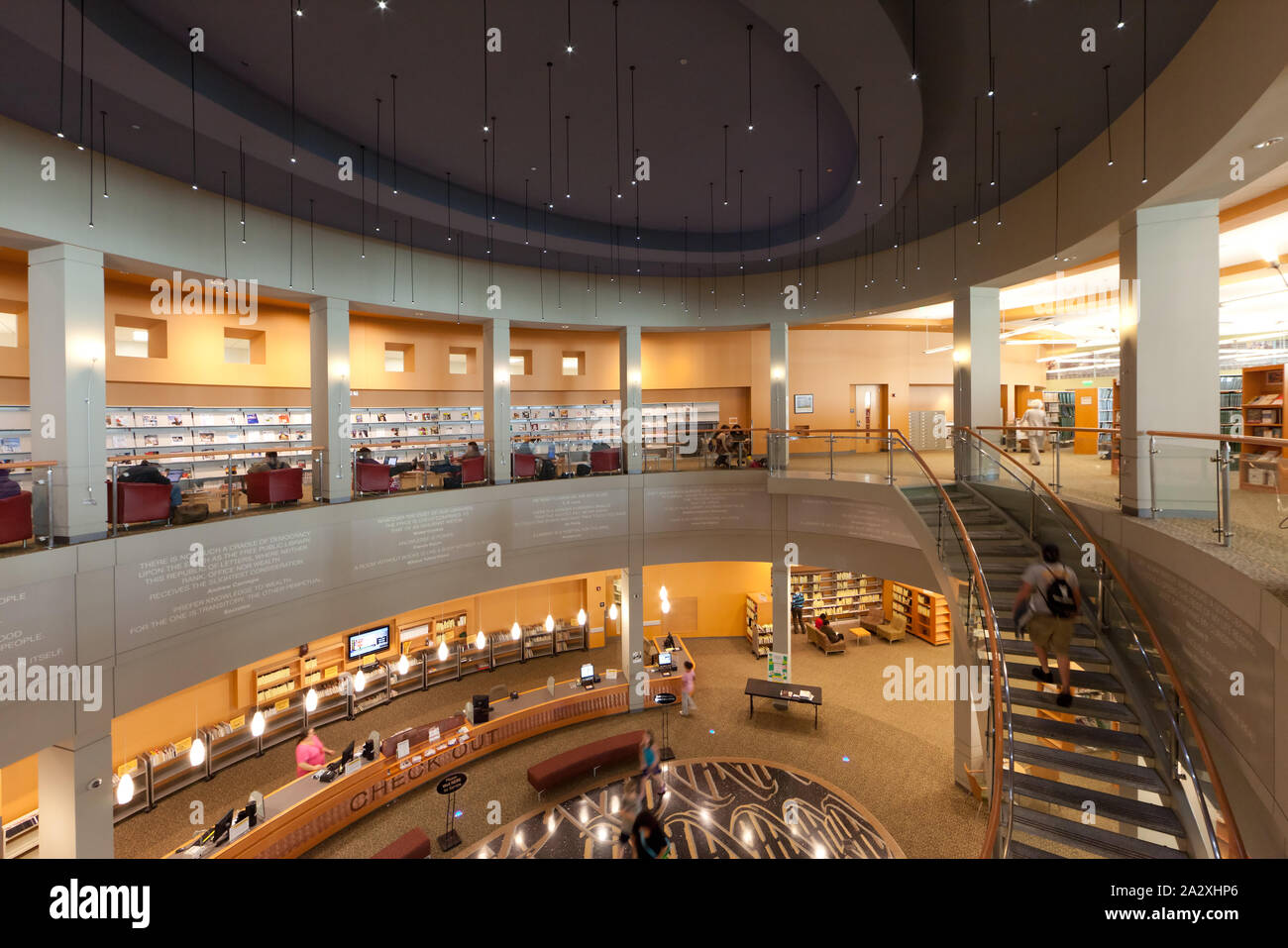 Rockville Memorial Library, Rockville, Maryland Stock Photo - Alamy