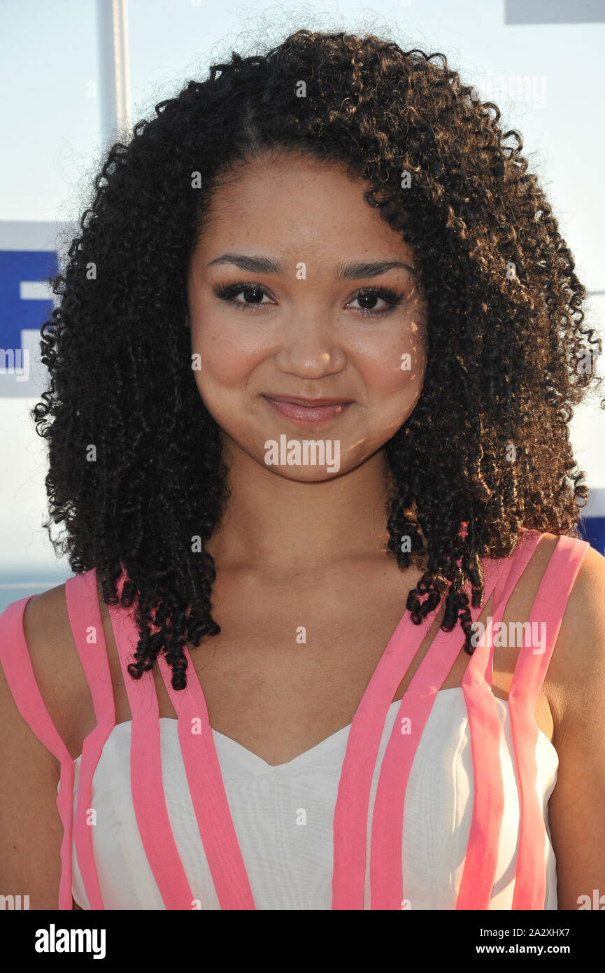 MALIBU, CA. August 05, 2011: Aisha Dee at the Fox TV Summer 2011 All ...
