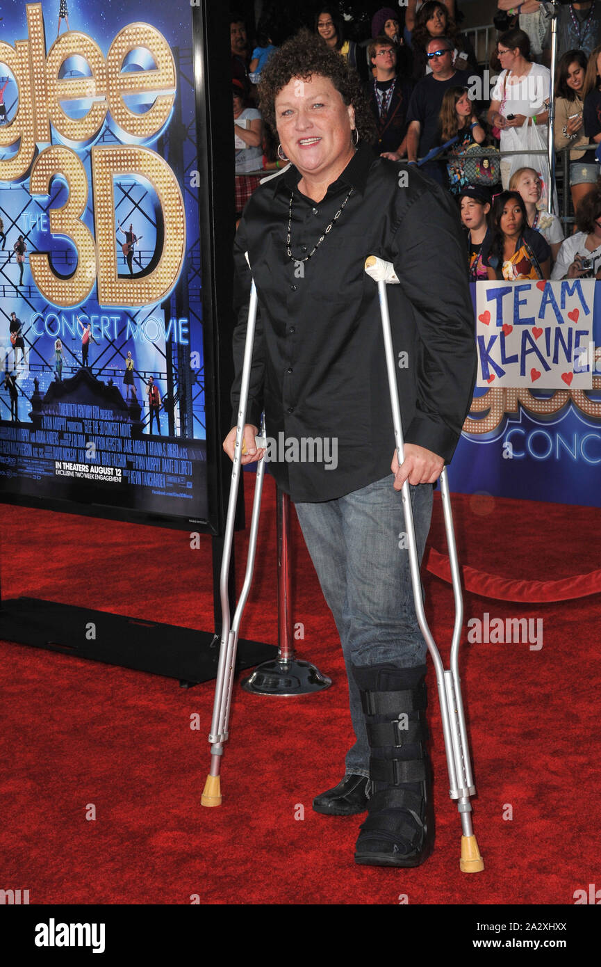 LOS ANGELES, CA. August 06, 2011: Dot Jones at the world premiere of ...