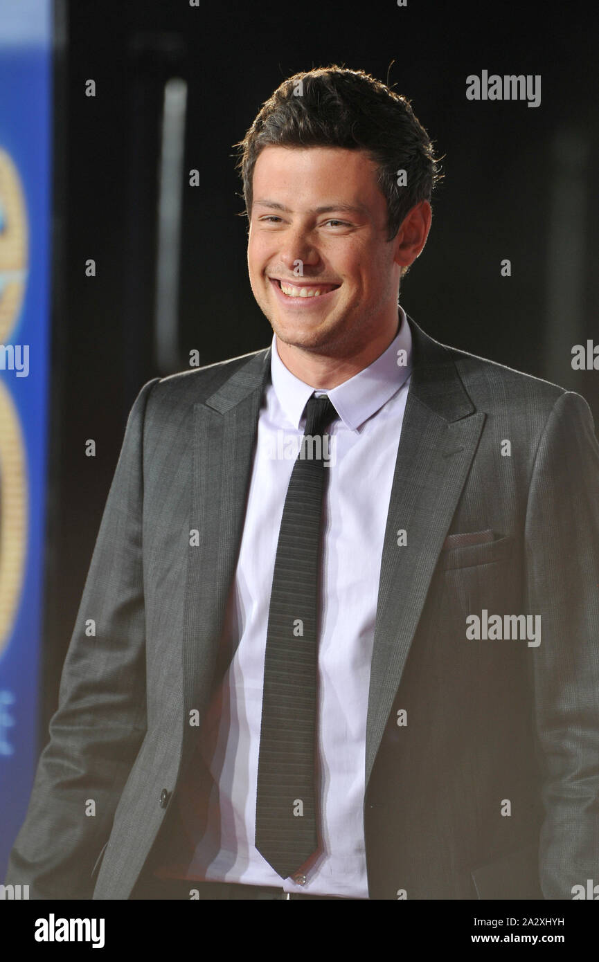 LOS ANGELES, CA. August 06, 2011: Cory Monteith at the world premiere ...