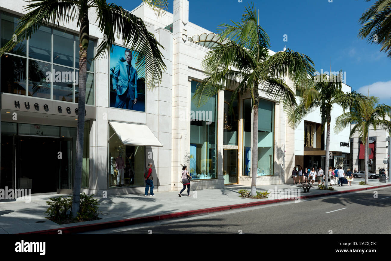 Rodeo Drive, Beverly Hills, California Stock Photo - Alamy