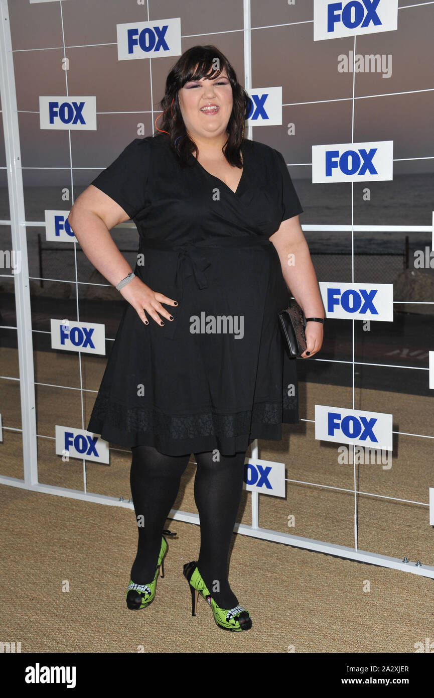MALIBU, CA. August 05, 2011: "Glee" star Ashley Fink at the Fox TV ...