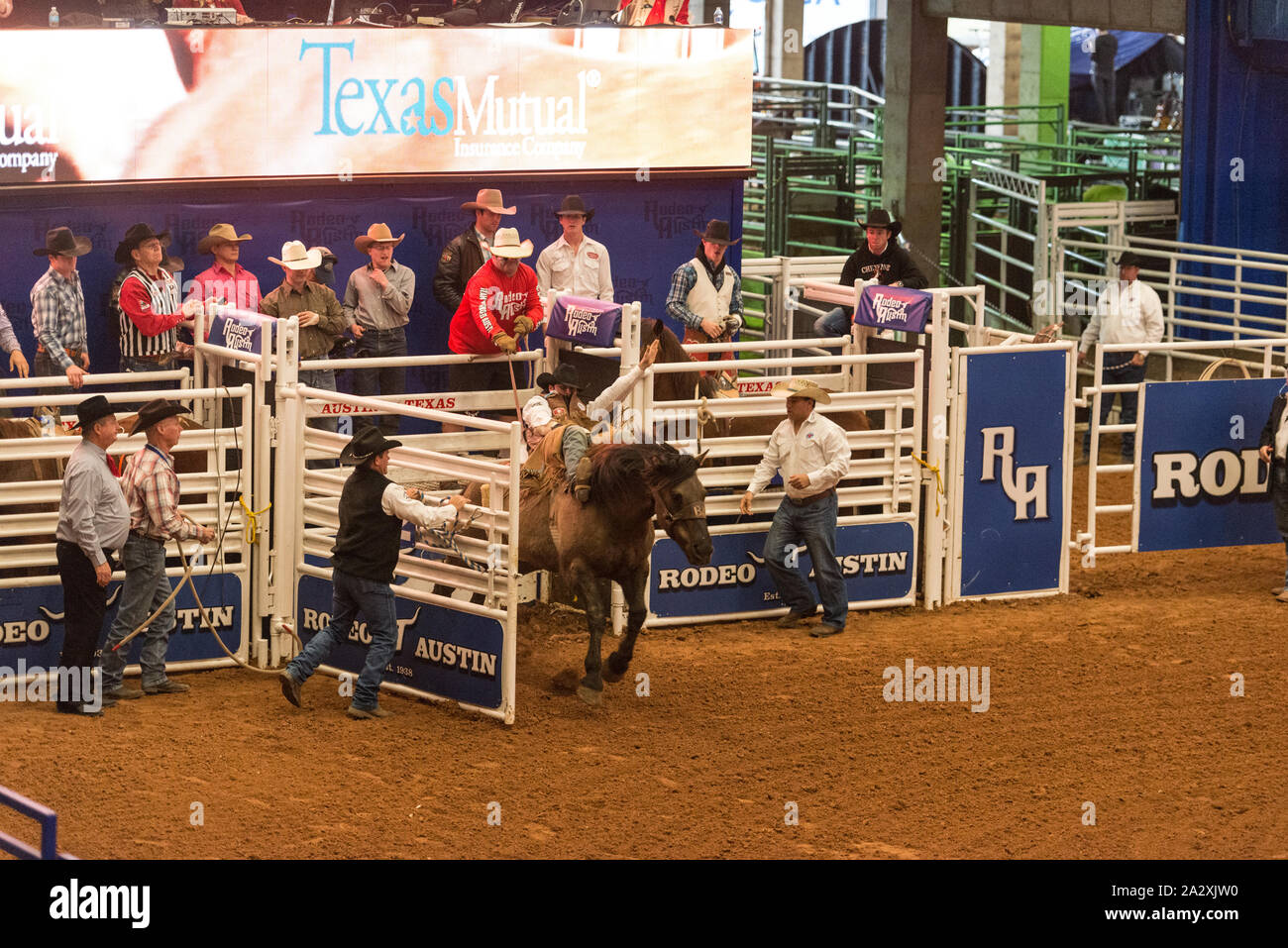 Rodeo competition at the Star of Texas Fair and Rodeo, produced by ...