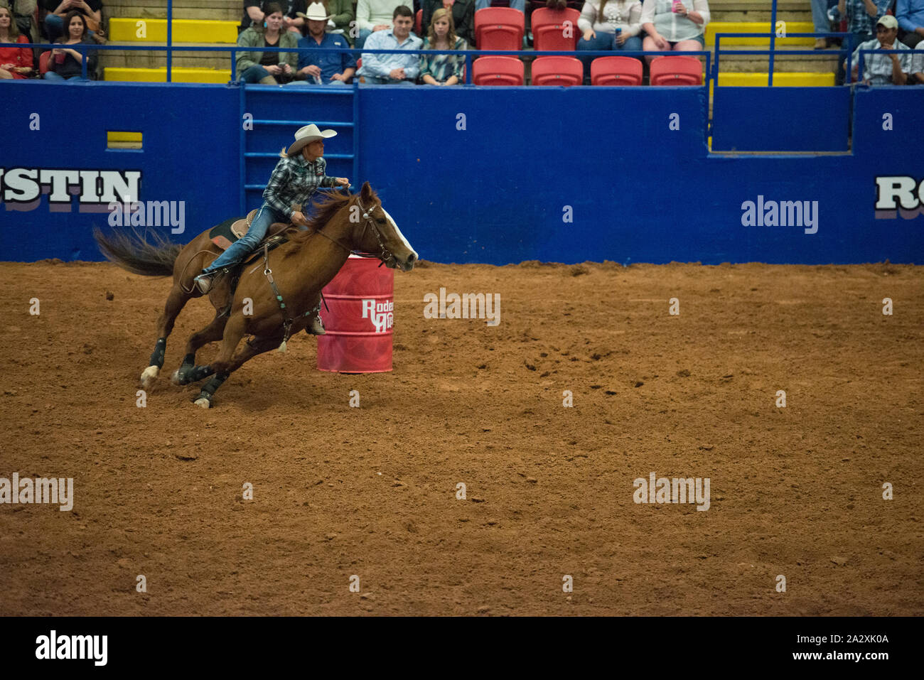 Rodeo competition at the Star of Texas Fair and Rodeo, produced by ...