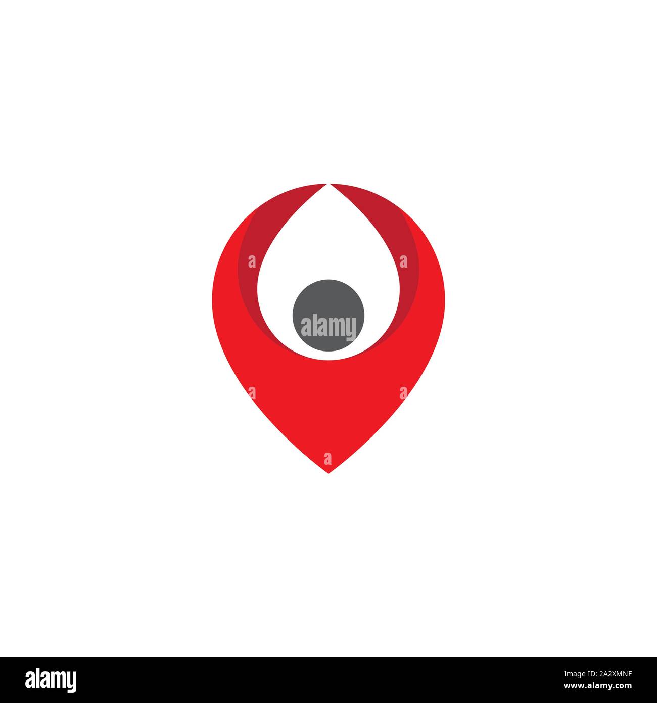 Location point icon vector illustration design Stock Vector Image & Art ...