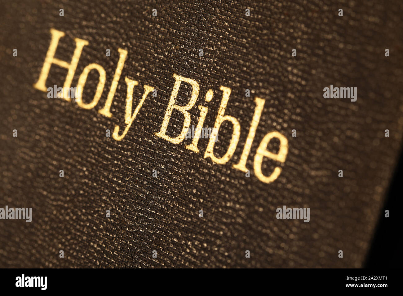 Close up Old Holy Bible Stock Photo - Alamy