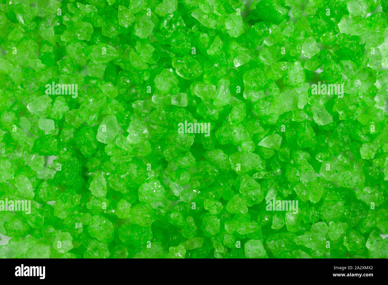 A close up of green crystal rocks Stock Photo - Alamy