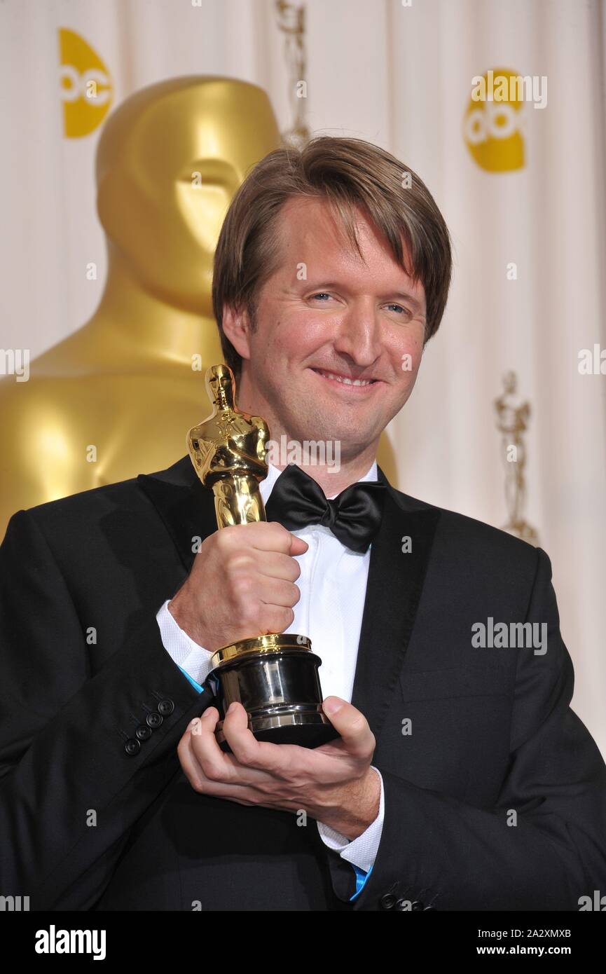 LOS ANGELES, CA. February 27, 2011: Tom Hooper at the 83rd Academy ...