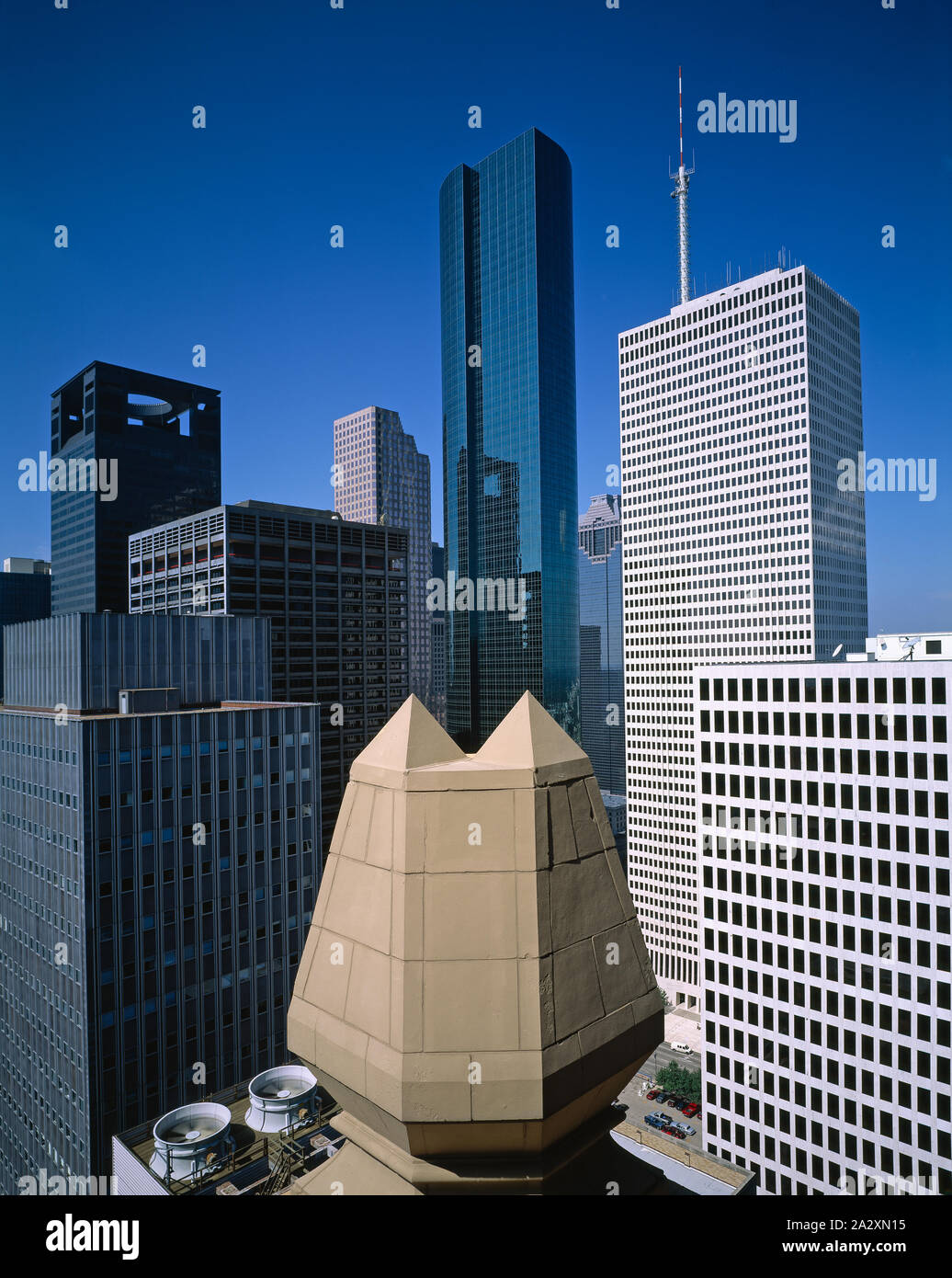 Rooftop view of Houston, Texas Stock Photo - Alamy