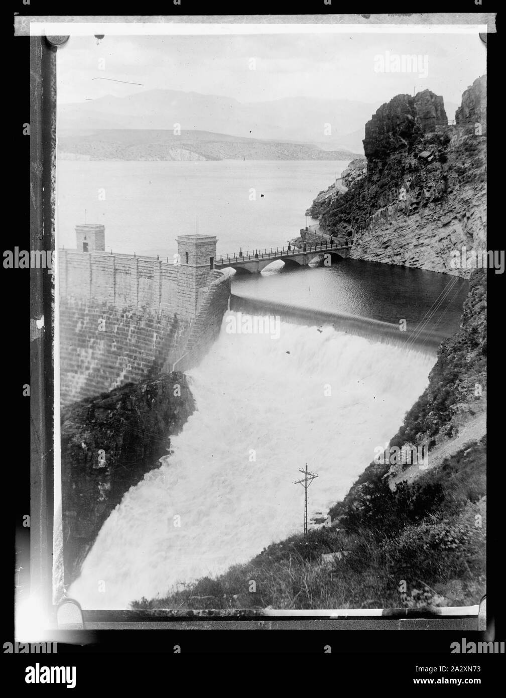 Roosevelt dam Black and White Stock Photos & Images - Alamy