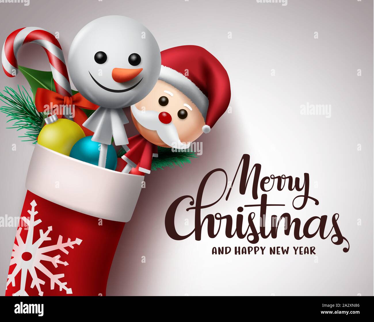 Xmas man candy lollipop Stock Vector Images - Alamy