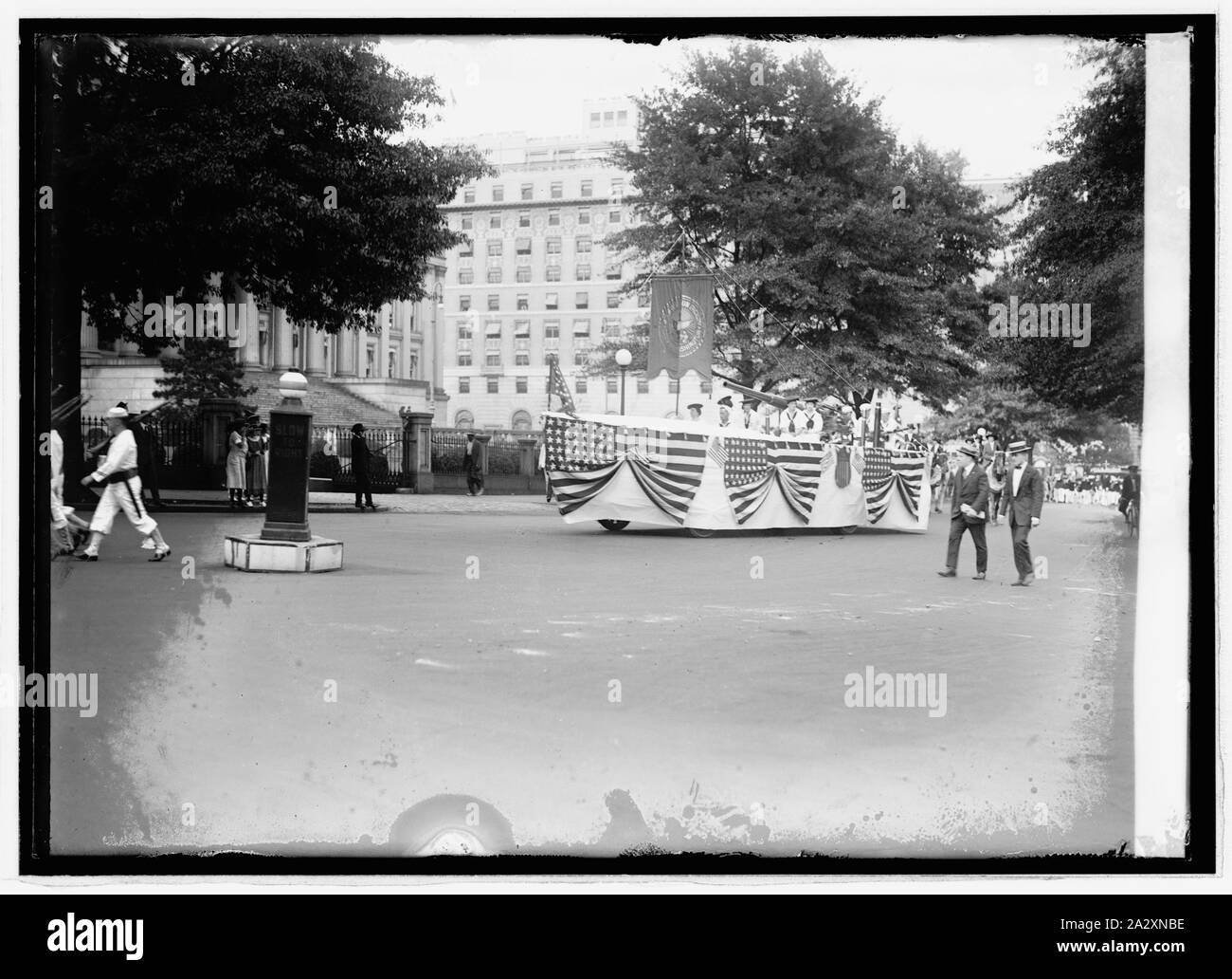 Roosevelt Memorial parade Stock Photo - Alamy