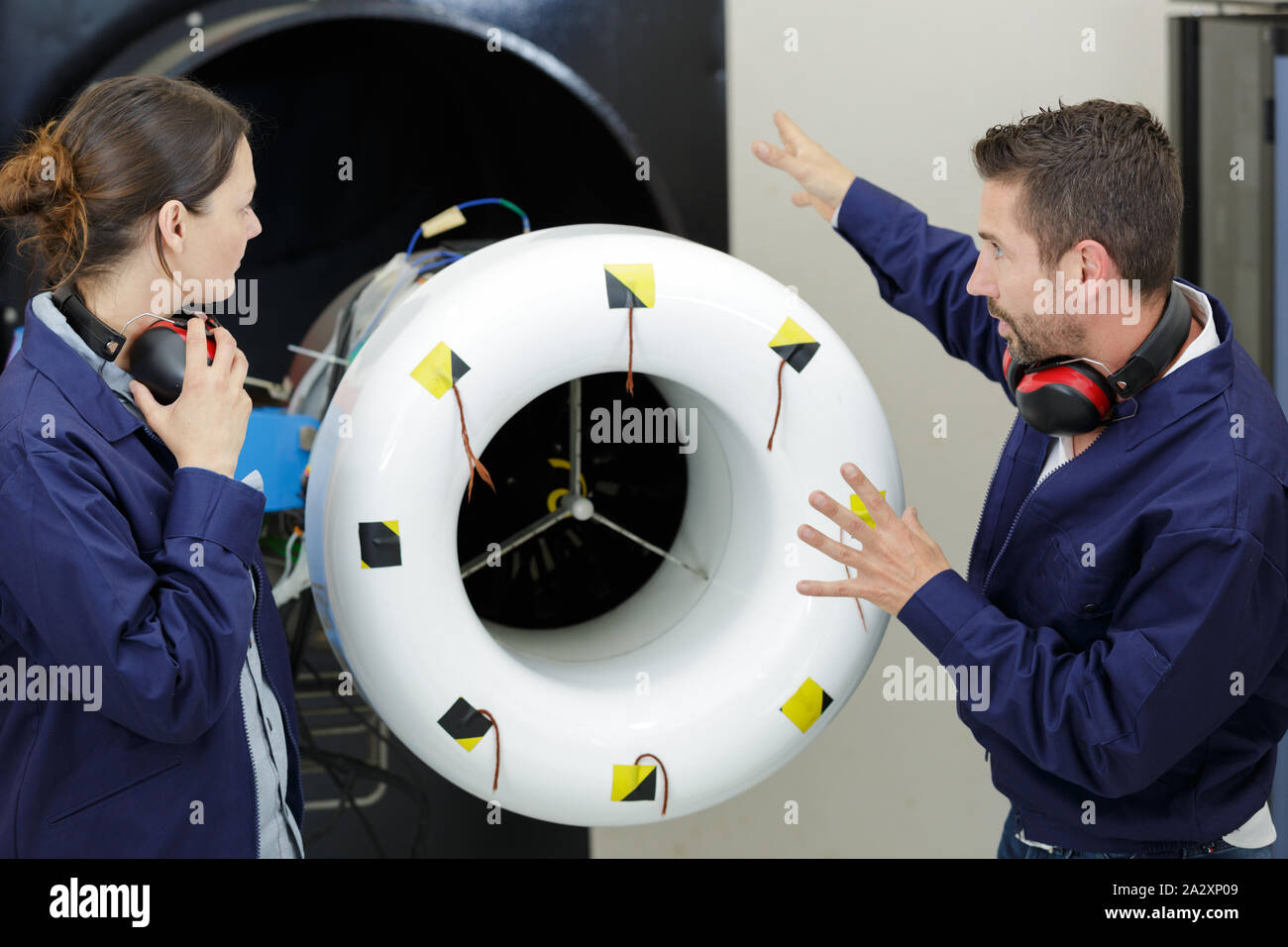 Plane maintenance engineer repairing hi-res stock photography and ...