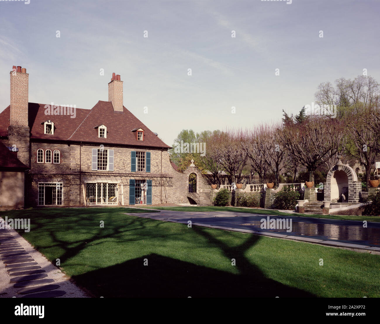 Ropsley Estate in the Chestnut Hill section of Philadelphia ...