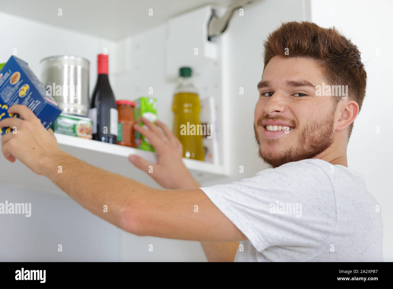 Condiments cupboard hi-res stock photography and images - Alamy