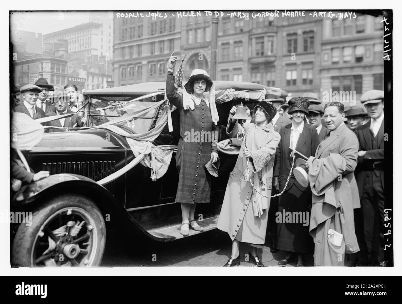 Rosalie Jones, helen Todd, Mrs. Gordon Norrie, A.G. Hayes Stock Photo ...