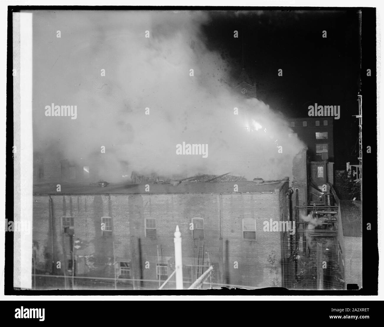 Rosslyn Packing Co. fire Stock Photo - Alamy