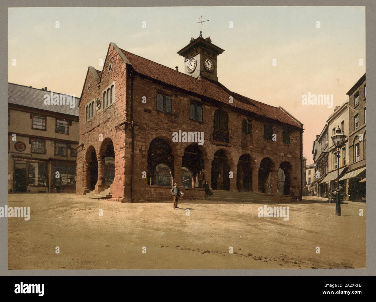 Ross market hall Stock Photo - Alamy