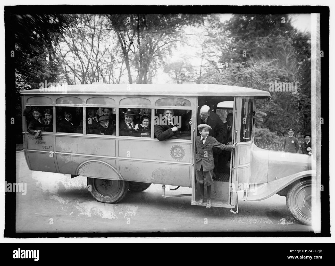 Rotary Club bus, 4/21/22 Stock Photo - Alamy