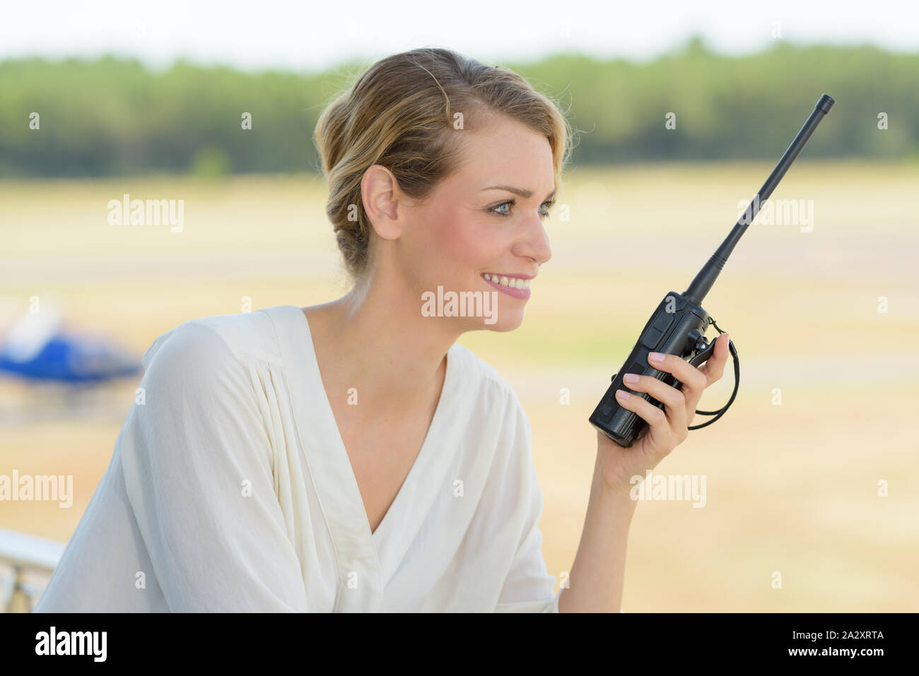 Wlkie talkie hi-res stock photography and images - Alamy