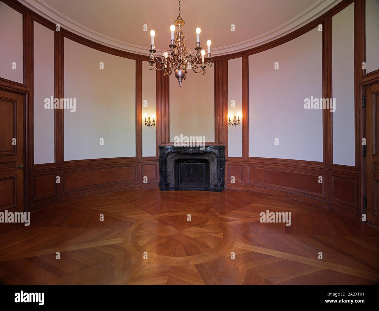 Round room, Federal Building, San Francisco, California Stock Photo - Alamy