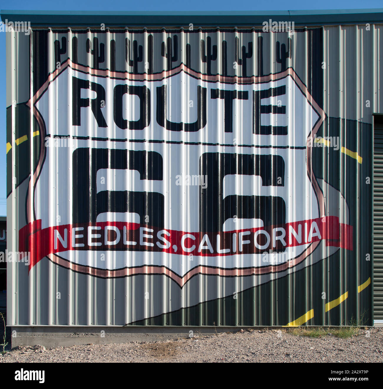 California route 66 mural hi-res stock photography and images - Alamy