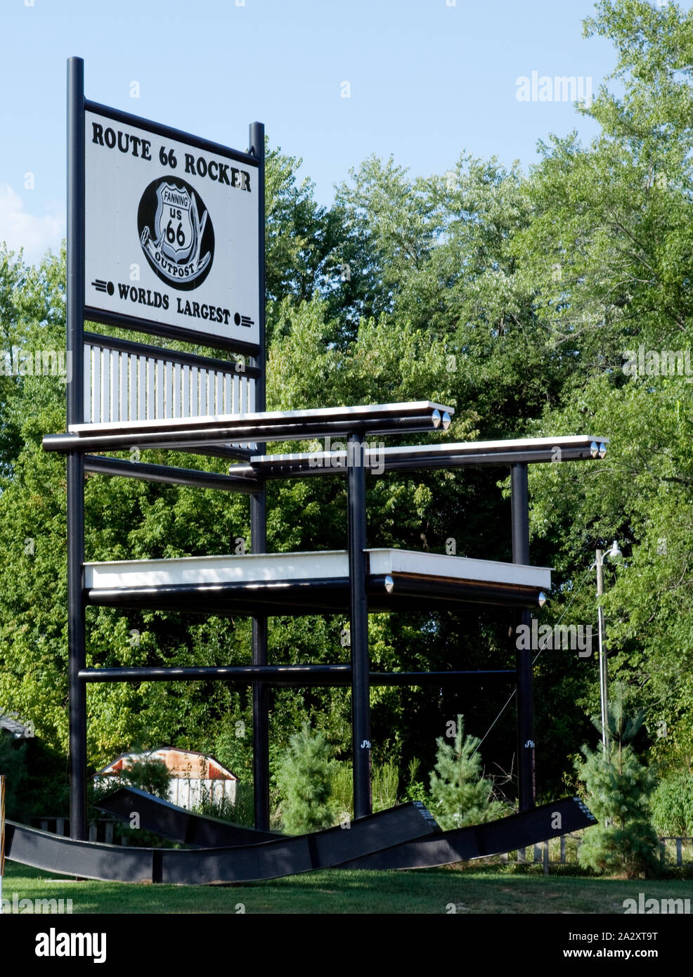 Route 66 rocker hi-res stock photography and images - Alamy