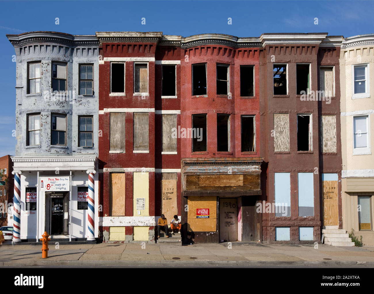Baltimore homes hi-res stock photography and images - Alamy